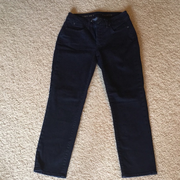 Talbots | Jeans | Talbots Curvy Crop Denim | Poshmark